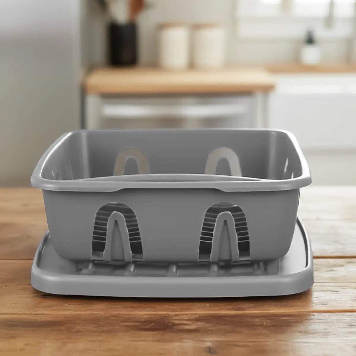 Escurridor de Plástico, Color Gris – Waldo's