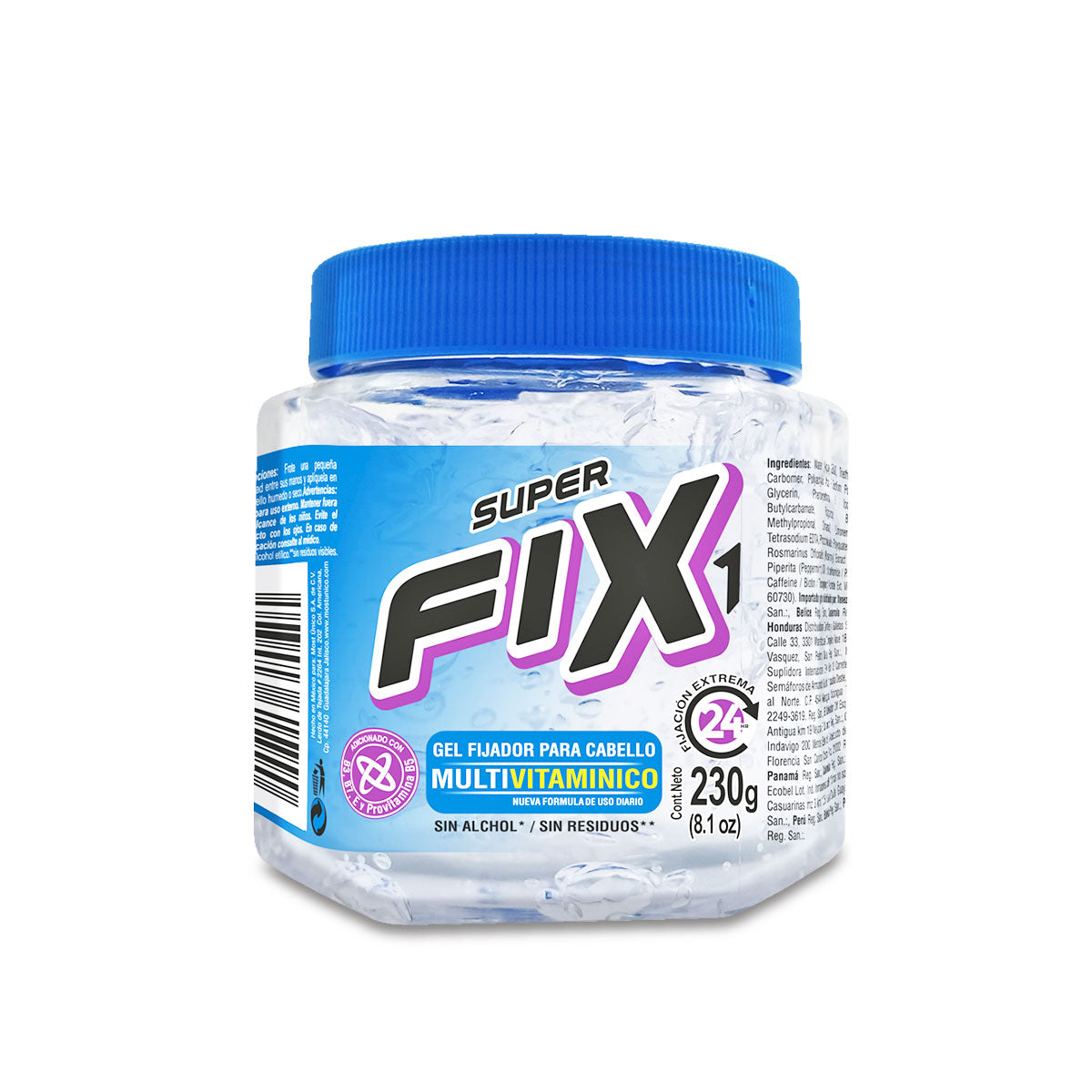 Gel Fijador para Cabello, Super Fix 230g – Waldo's Gel Fijador para Cabello, Super Fix 230g – Waldo's