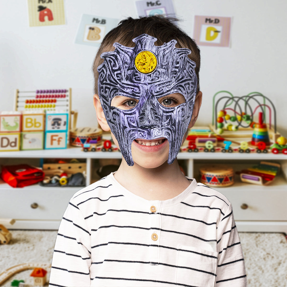 Máscara Medieval de Media Cara – Waldo's