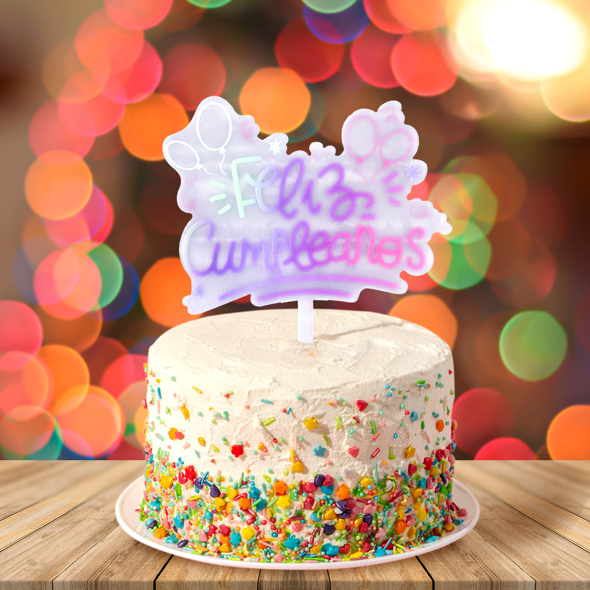 Banderín Decorativo de Colores para Pastel – Waldo's