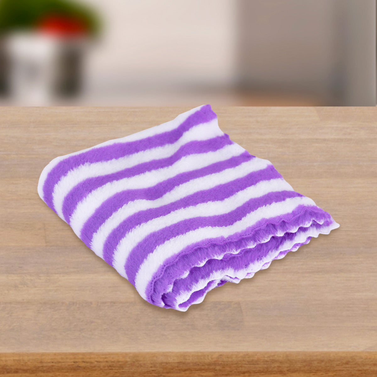 Set de 2 Trapos de Microfibra color Morado con Blanco – Waldo's