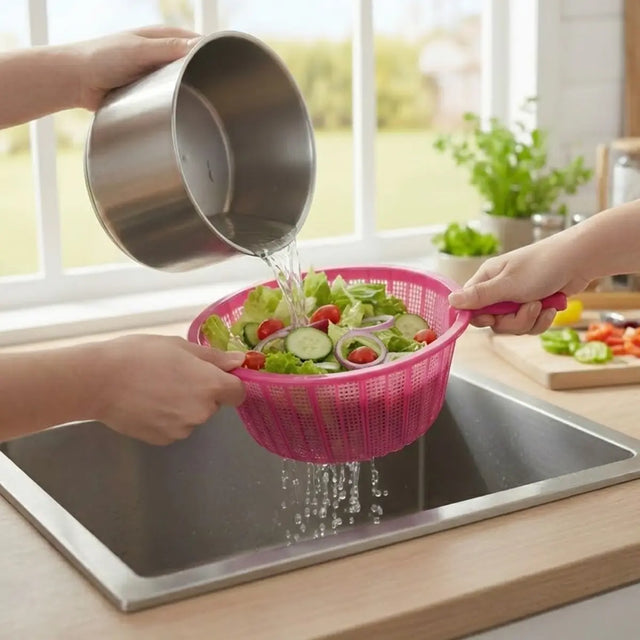 Colador, Color Rosa – Waldo's