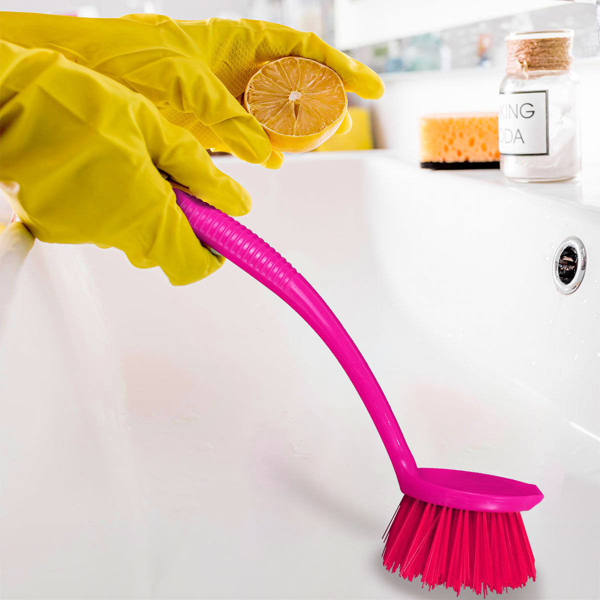 Cepillo Multiusos color Rosa, 23cm – Waldo's