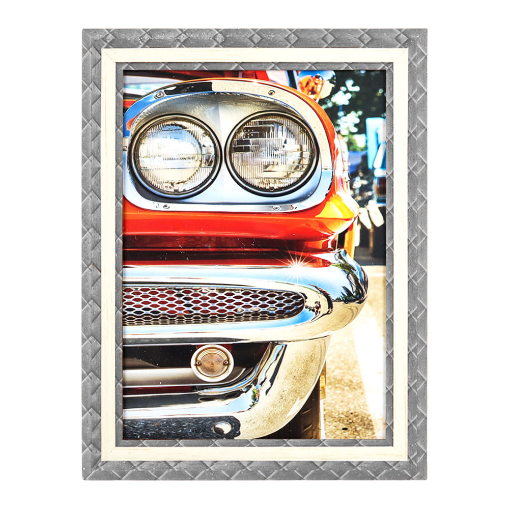 Portarretrato, Color Gris y Blanco, 12x17cm – Waldo's