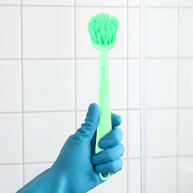 Cepillo con Mango, Flor, Color Verde – Waldo's