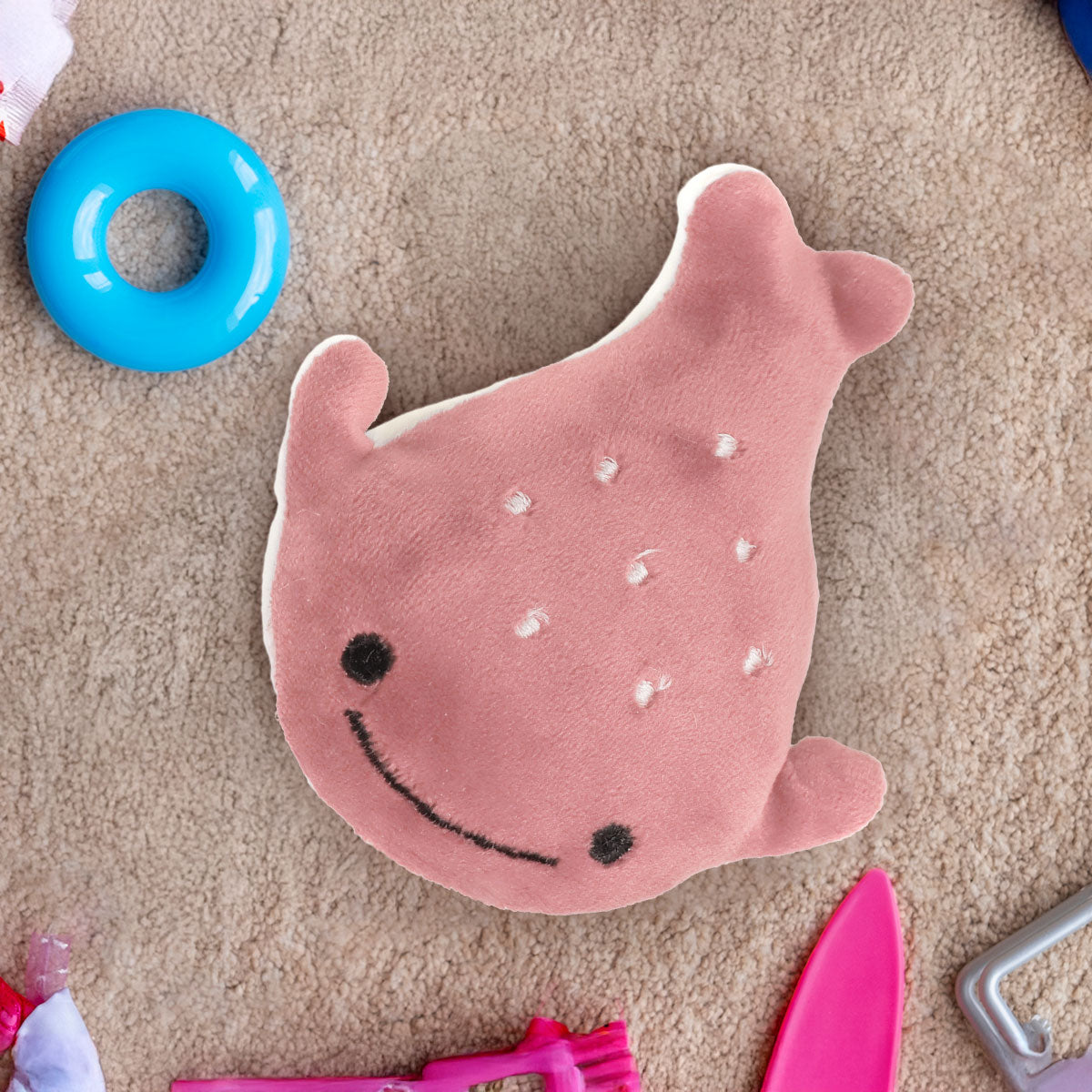 Peluche Ballena, Color Rosa – Waldo's