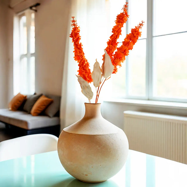 Gardenia, Flor Artificial, Color Naranja – Waldo's