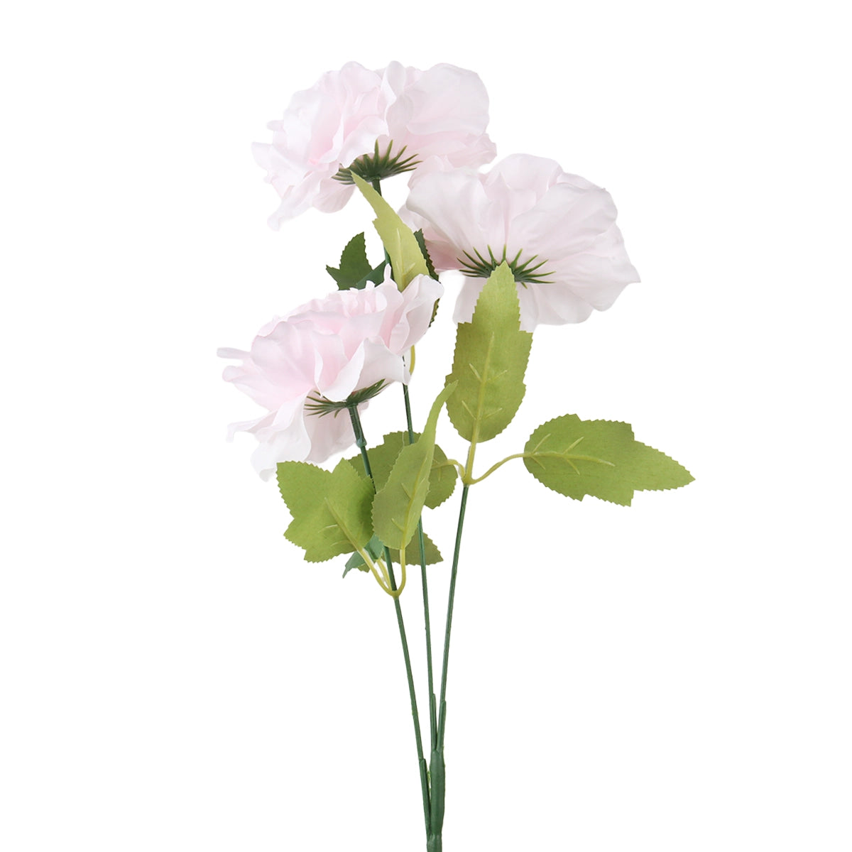 Peonia, 3 Flores Artificiales, Color Rosa – Waldo's
