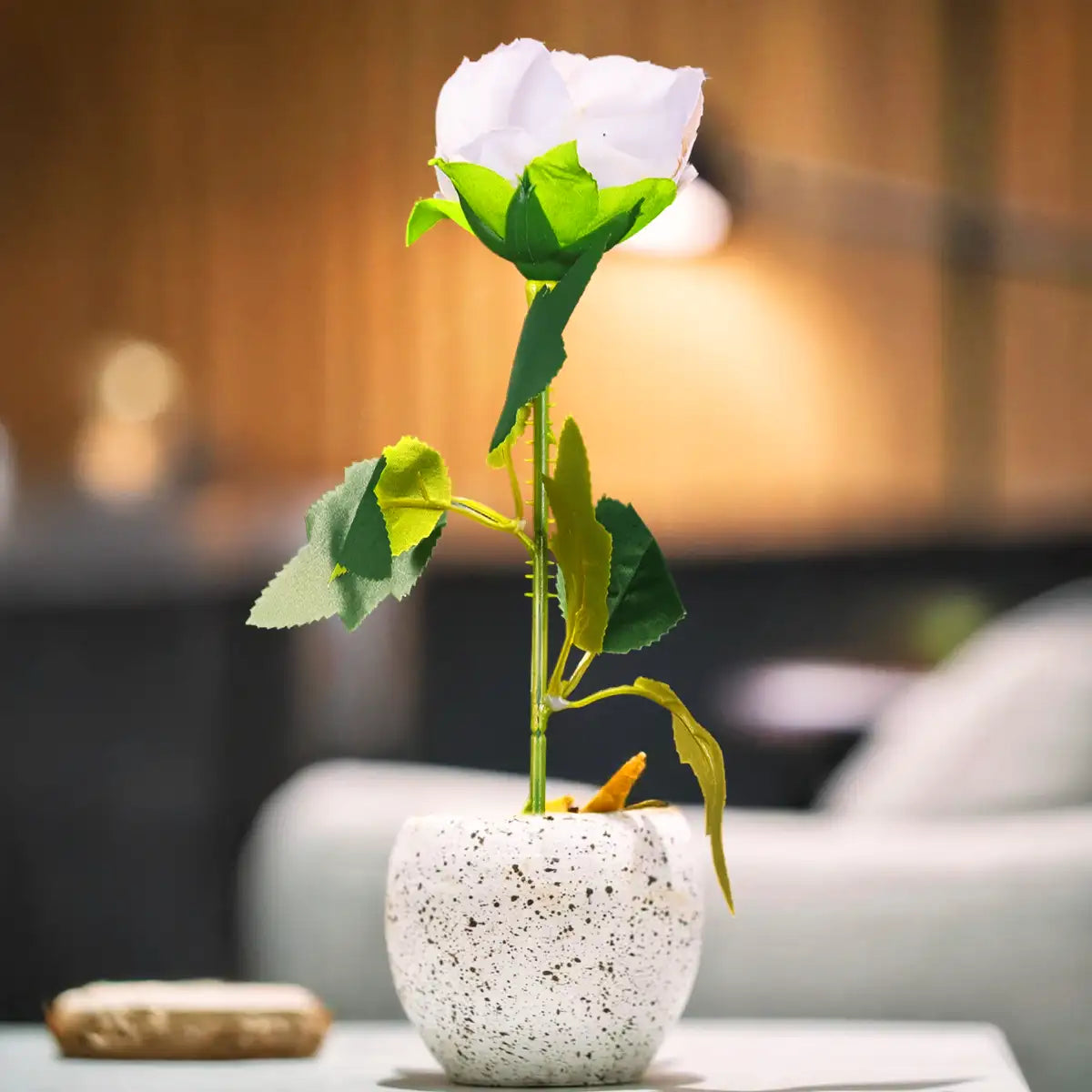 Flor Individual, Color Blanco – Waldo's