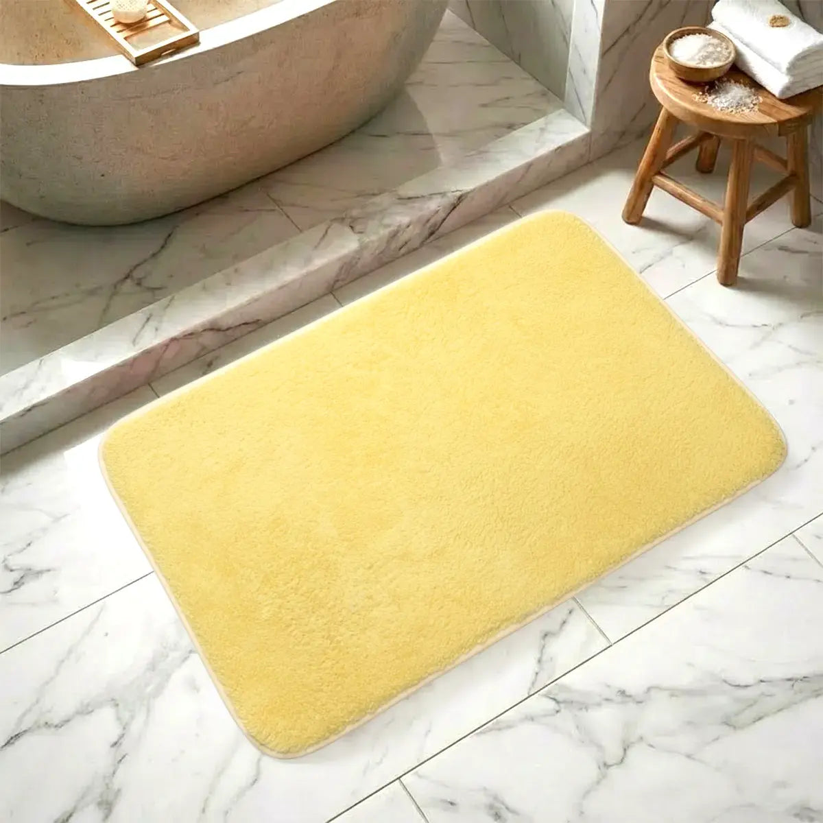 Tapete Rectangular, Color Amarillo – Waldo's