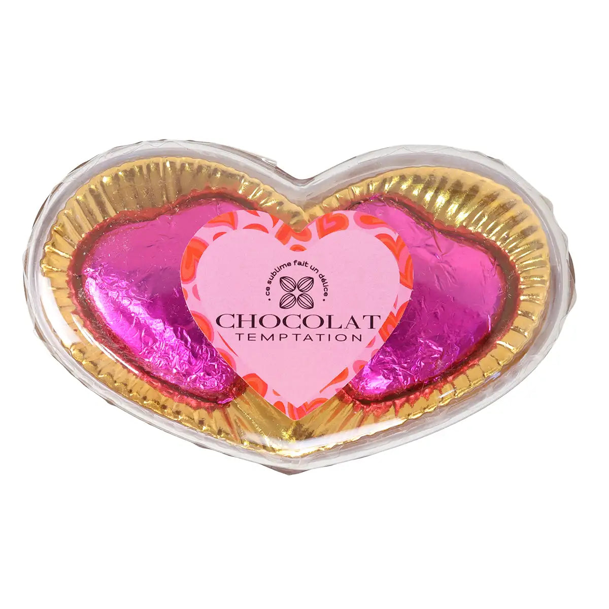 Chocolate, Caja Corazón, Color Rosa – Waldo's