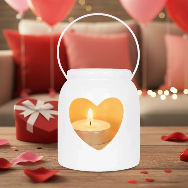 Portavela, Corazón, Color Blanco – Waldo's