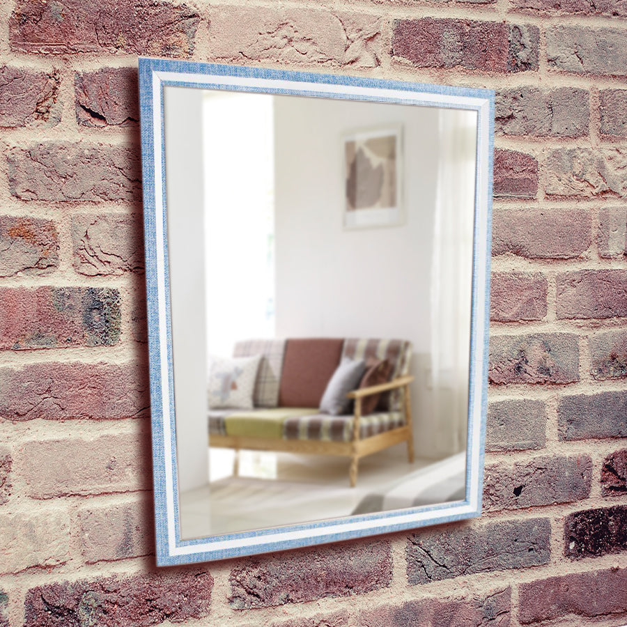 Espejo Elegance con Marco color Azul 30x40cm – Waldo's