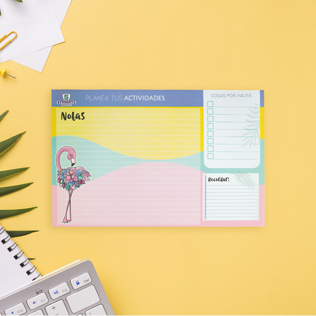 Planeador de Actividades, Planner, 36 hojas – Waldo's