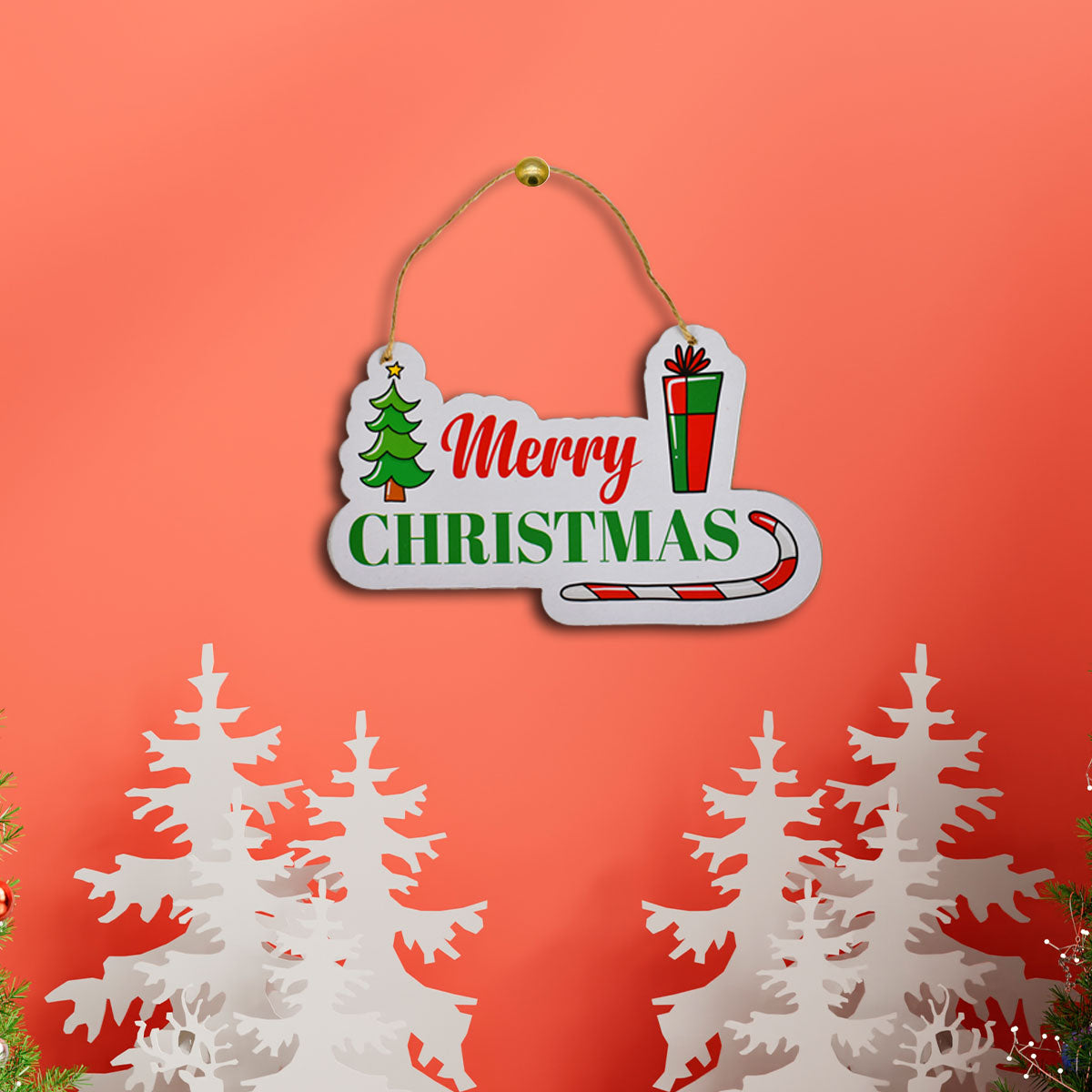 Letrero Merry Christmas Decoración Navideña – Waldo's