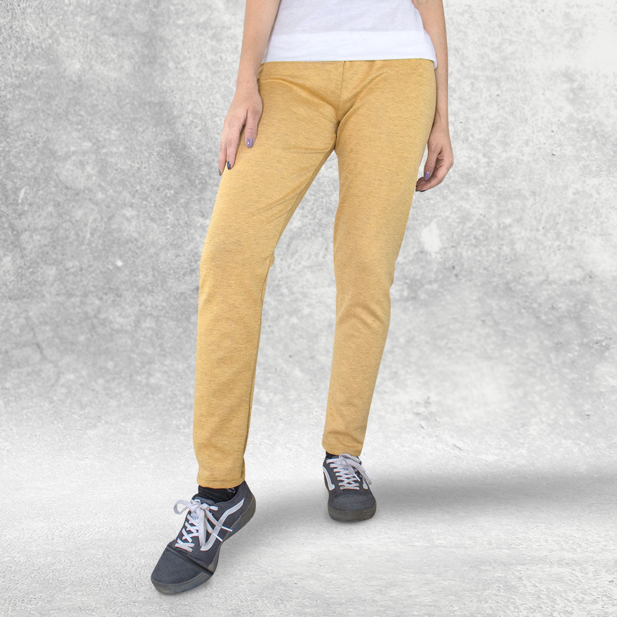 Mallón para Dama Liso color Mostaza – Waldo's