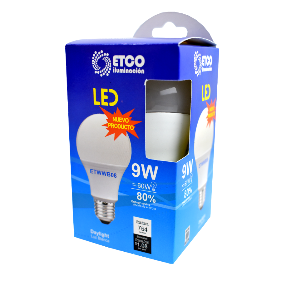 Foco LED Consume 9W - Ilumina 60W – Waldo's